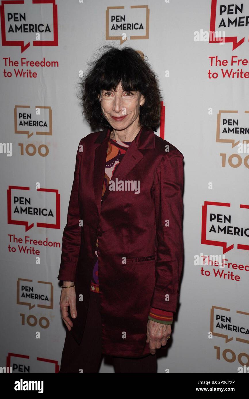 New York, NY, USA. 2nd Mar, 2023. Judith Thurman at arrivals for PEN ...