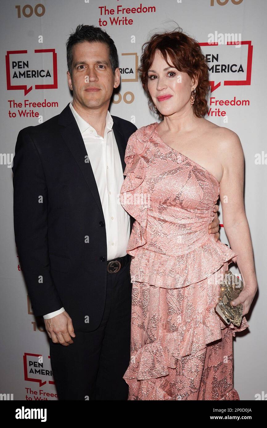 New York, NY, USA. 2nd Mar, 2023. Panio Gianopoulos, Molly Ringwald at ...