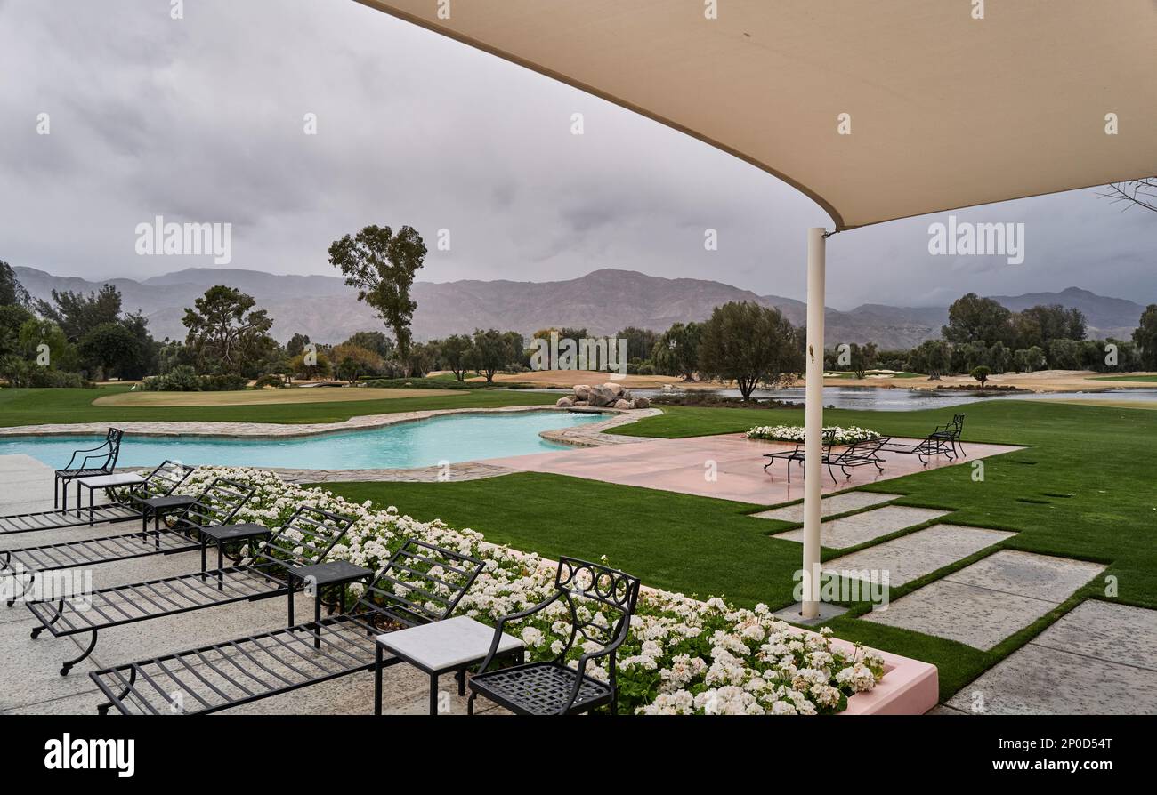Sunnylands Estate in Palm Springs CA Stock Photo - Alamy
