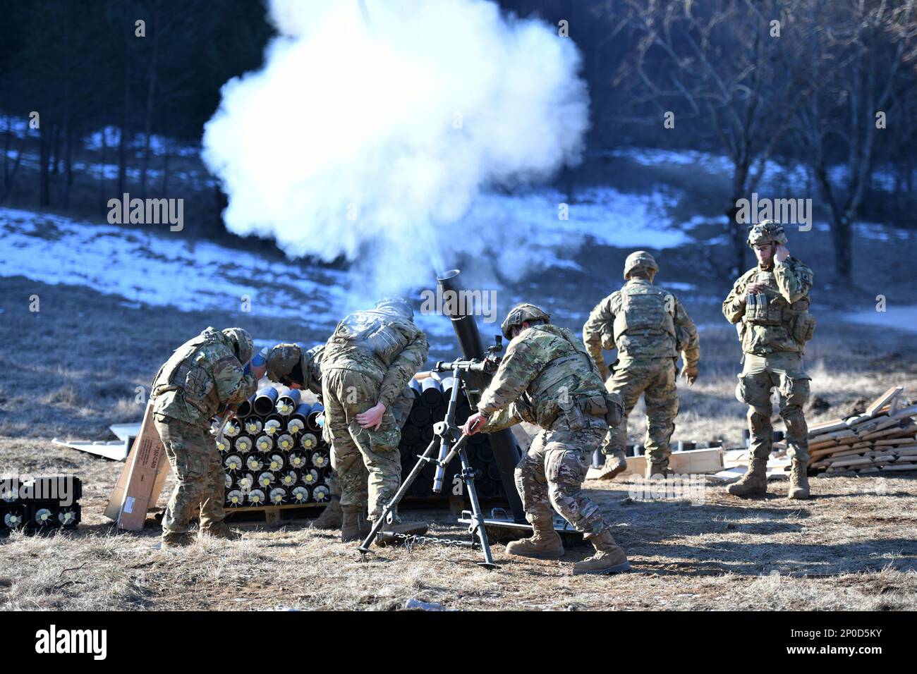 U.S. Army Paratroopers assigned to 2nd Battalion, 503rd Infantry ...
