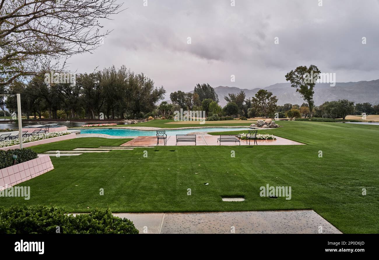 Sunnylands Estate in Palm Springs CA Stock Photo - Alamy