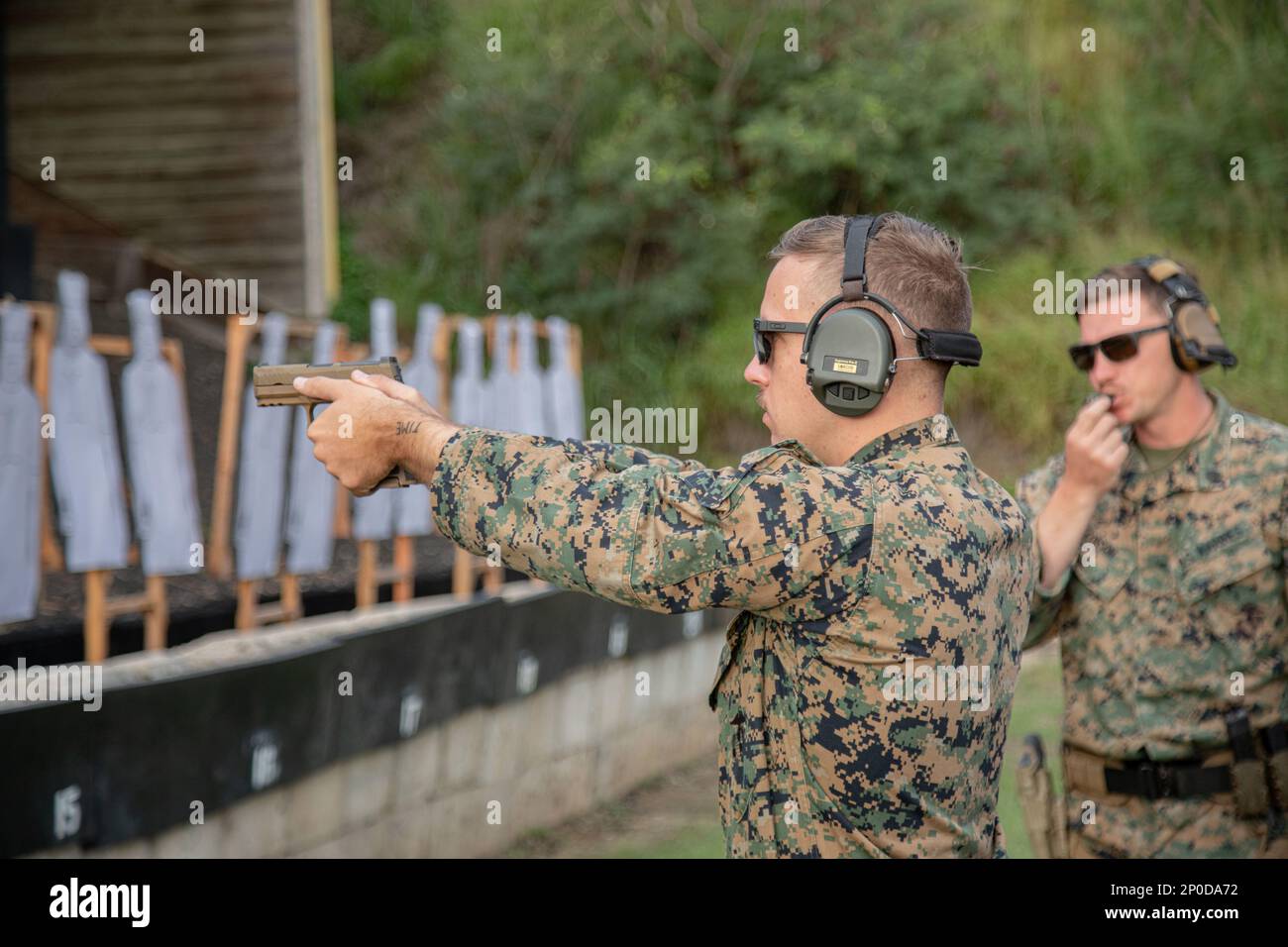 U.S. Marine Corps Sgt. Samuel Nelson, Marine Corps Shooting Team ...