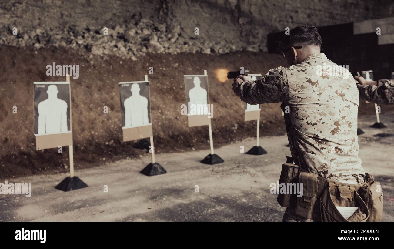 U.S. Marine Corps Capt. Galen Theus, an air plans officer with U.S ...