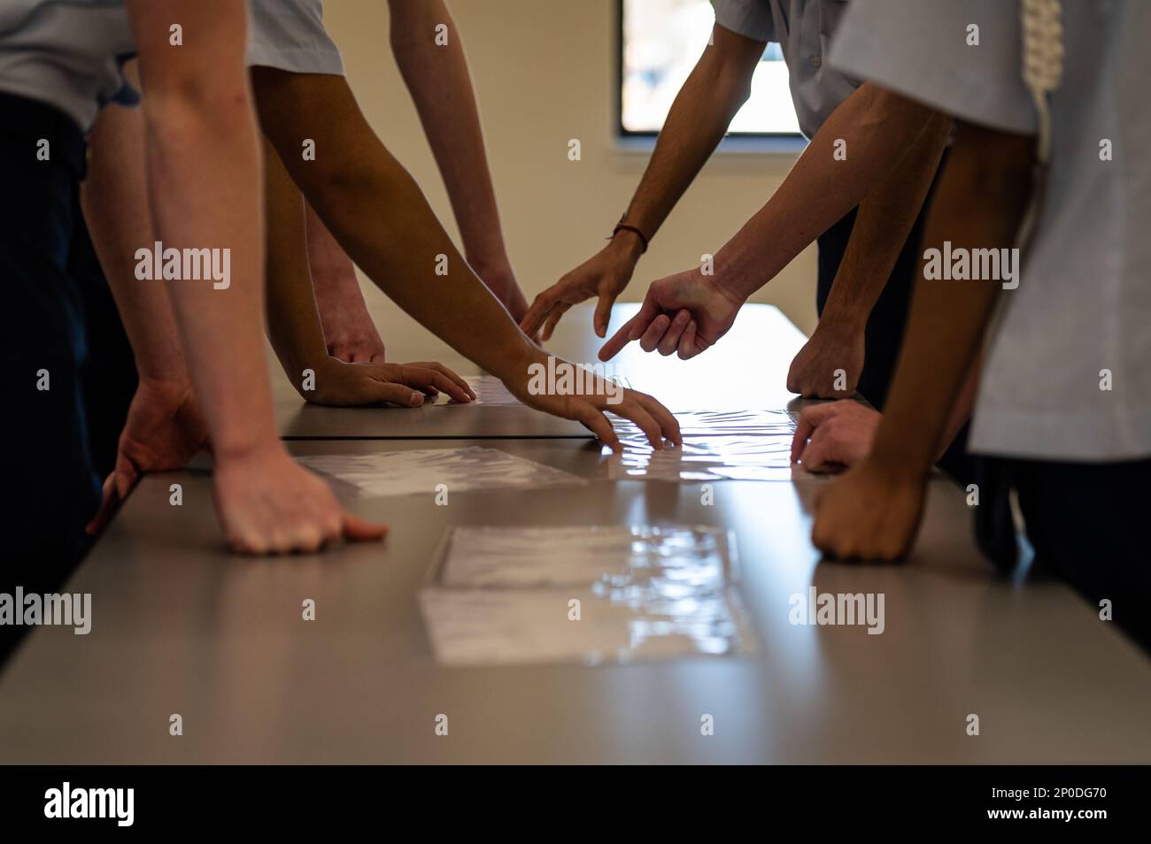 New Jersey Civil Air Patrol cadets compete in a team building challenge ...
