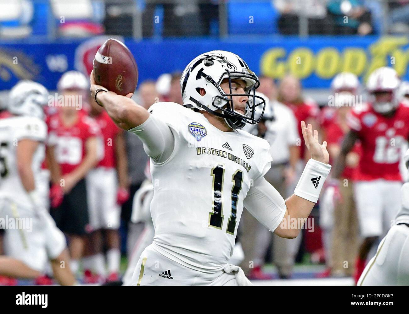 December 2nd, 2017:.Western Michigan Broncos quarterback Zach Terrell ...