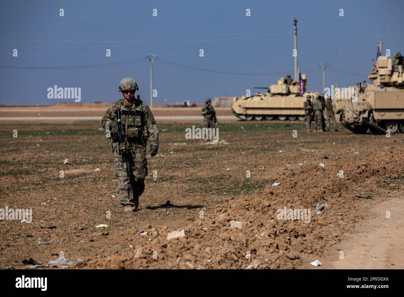U.S. Army Staff Sgt. Seth Smith, assigned to Charlie Company, 2nd ...