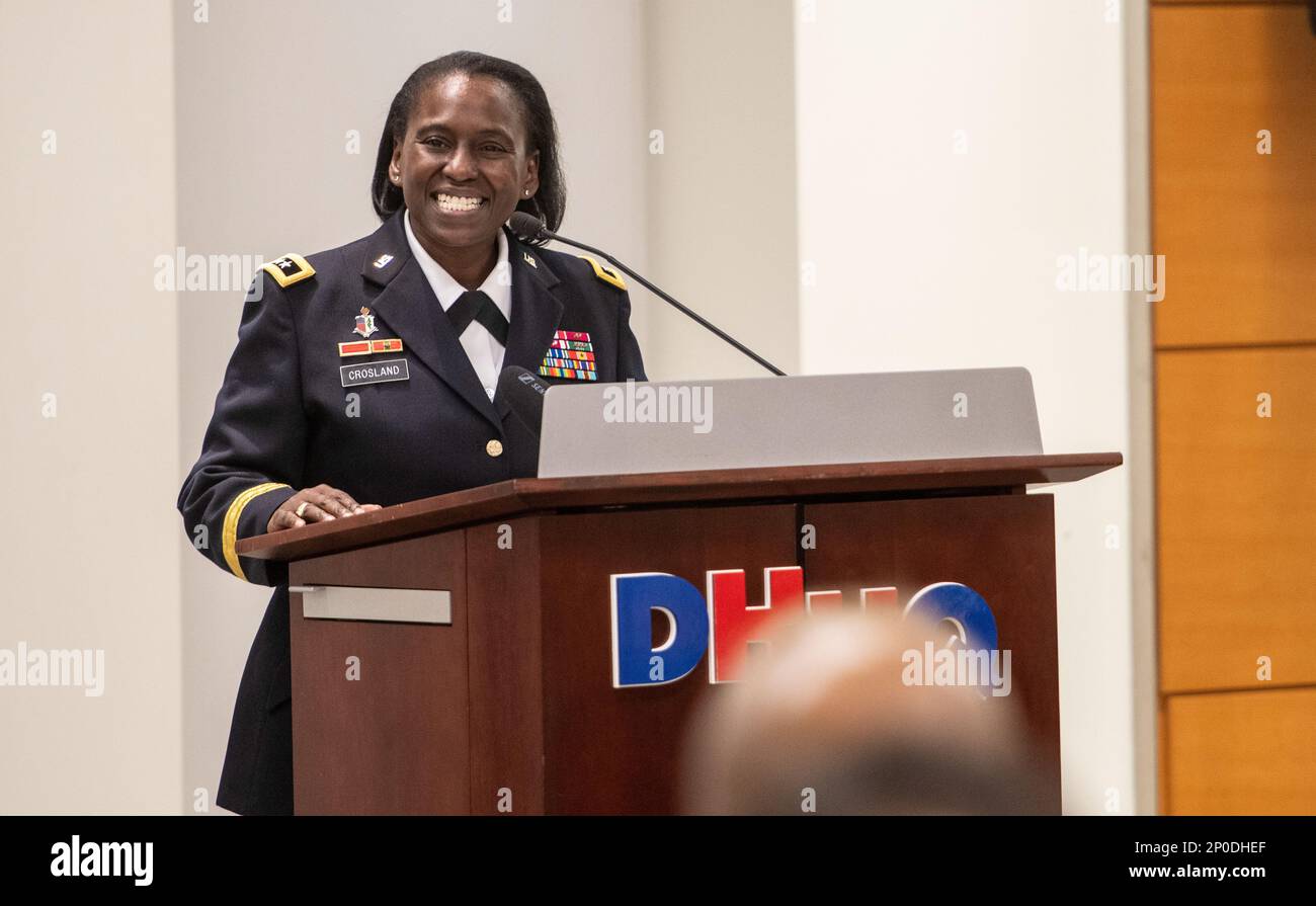U.S. Army Maj. Gen. Telita Crosland becomes the Defense Health Agency’s ...