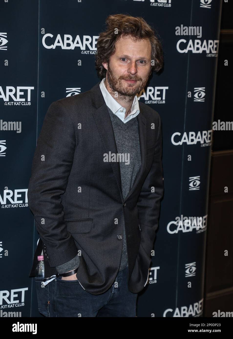 Rupert Young seen attending a gala night for "Cabaret at the Kit Kat ...