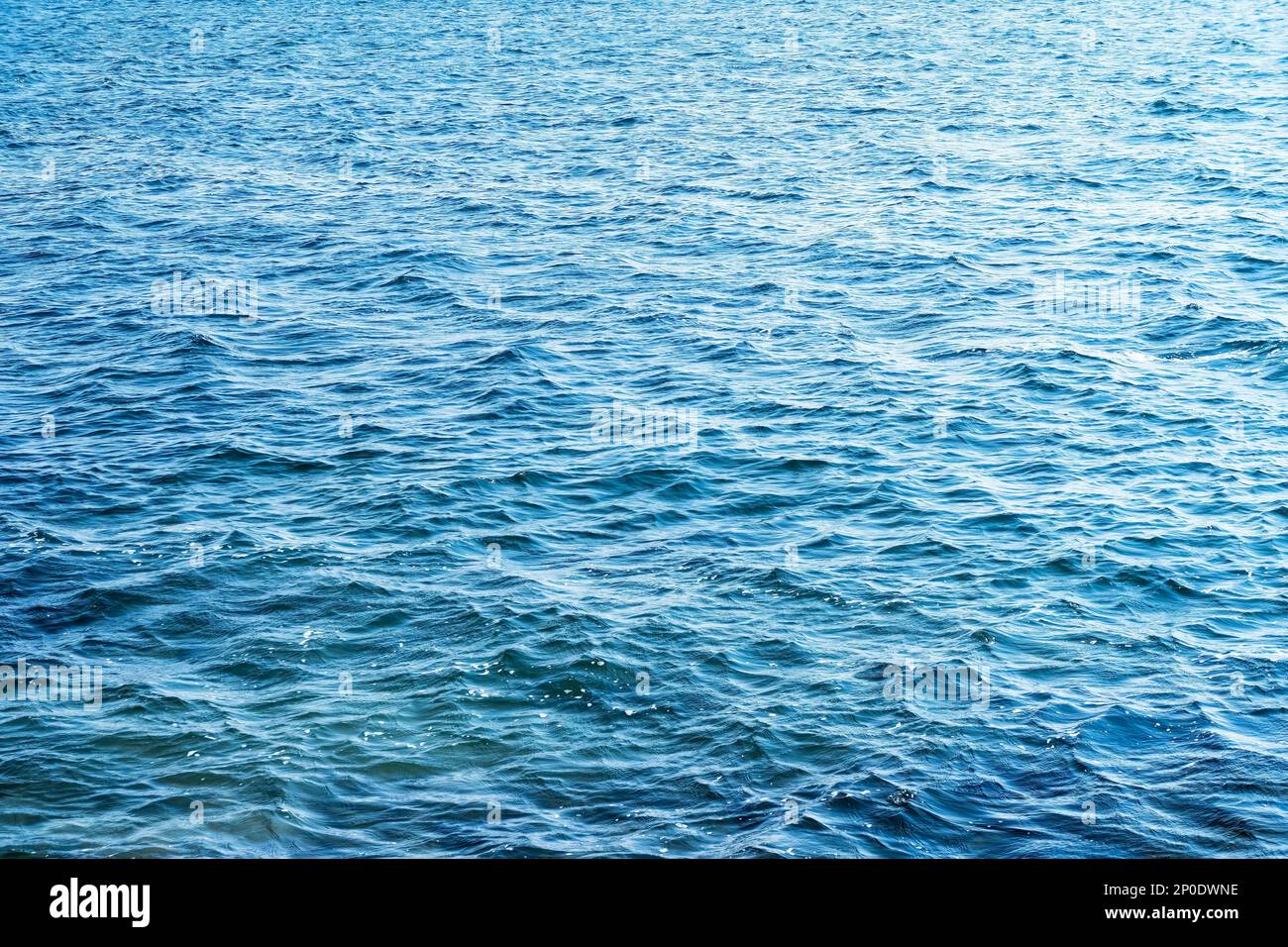 Aerial view of a crystal clear sea water texture. View from above ...