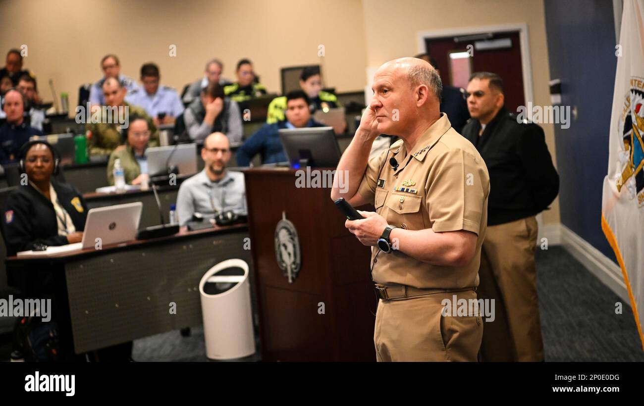 Inter-American Defense College Leadership Welcomes U.S. Navy Adm. Mike Gilday, Chief of Naval ...