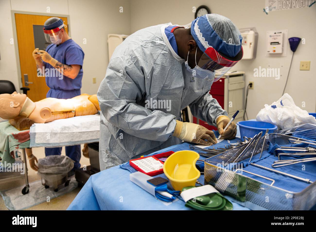 68D operating room specialist students assigned to the U.S. Army ...