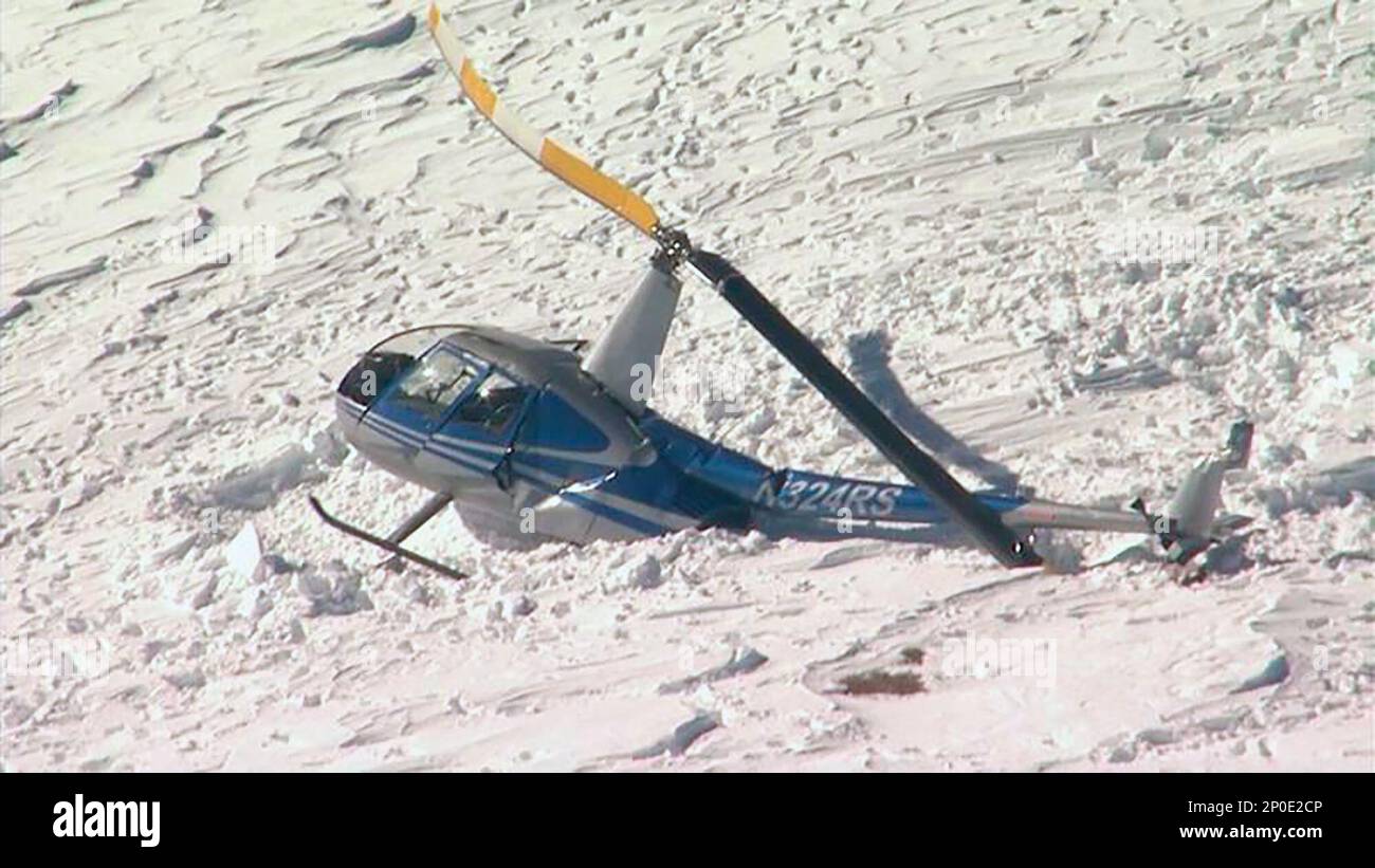 This Thursday, Dec. 29, 2016, image from video by provided by KABC-TV ...