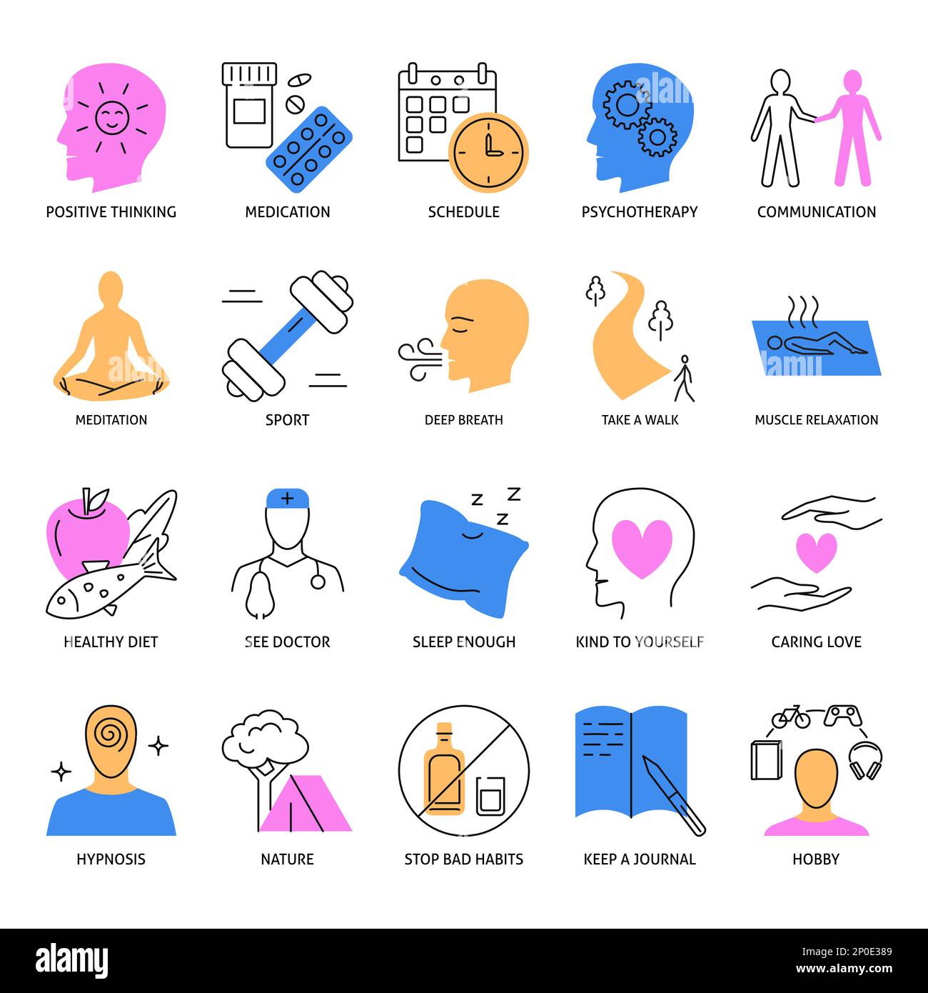 Keeping mind active Stock Vector Images - Alamy