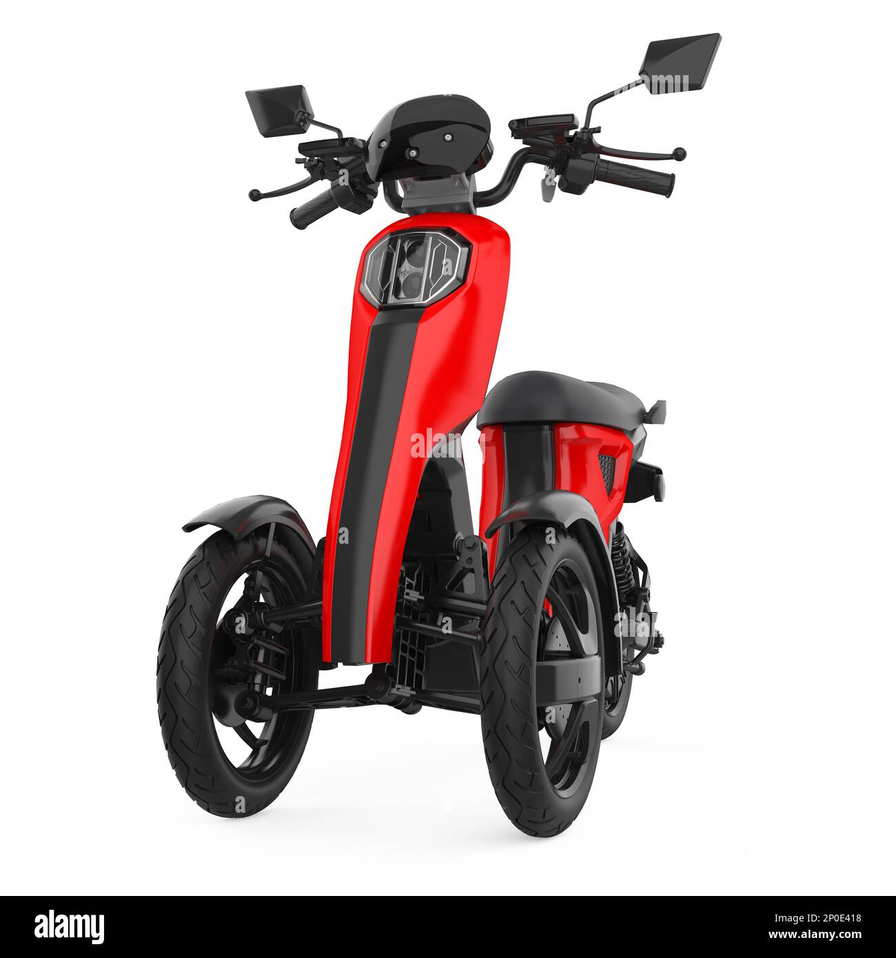 Scooter Motorcycle Isolated Stock Photo - Alamy