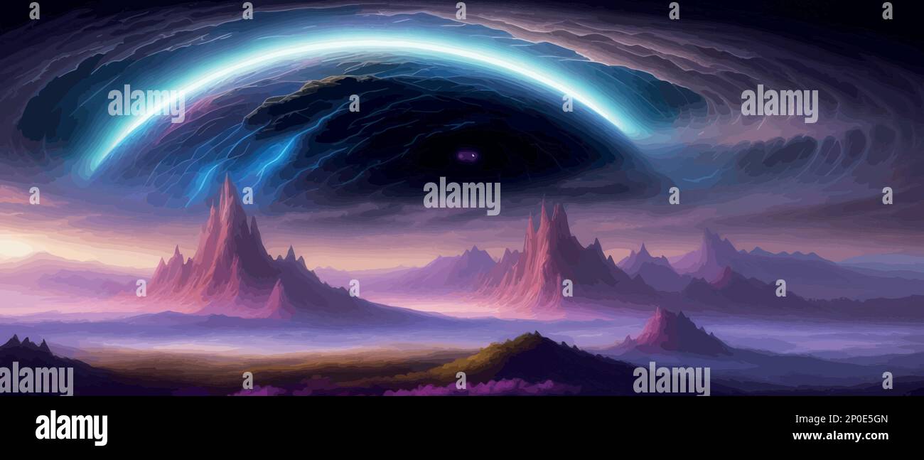 Floating solar ocean Stock Vector Images - Alamy