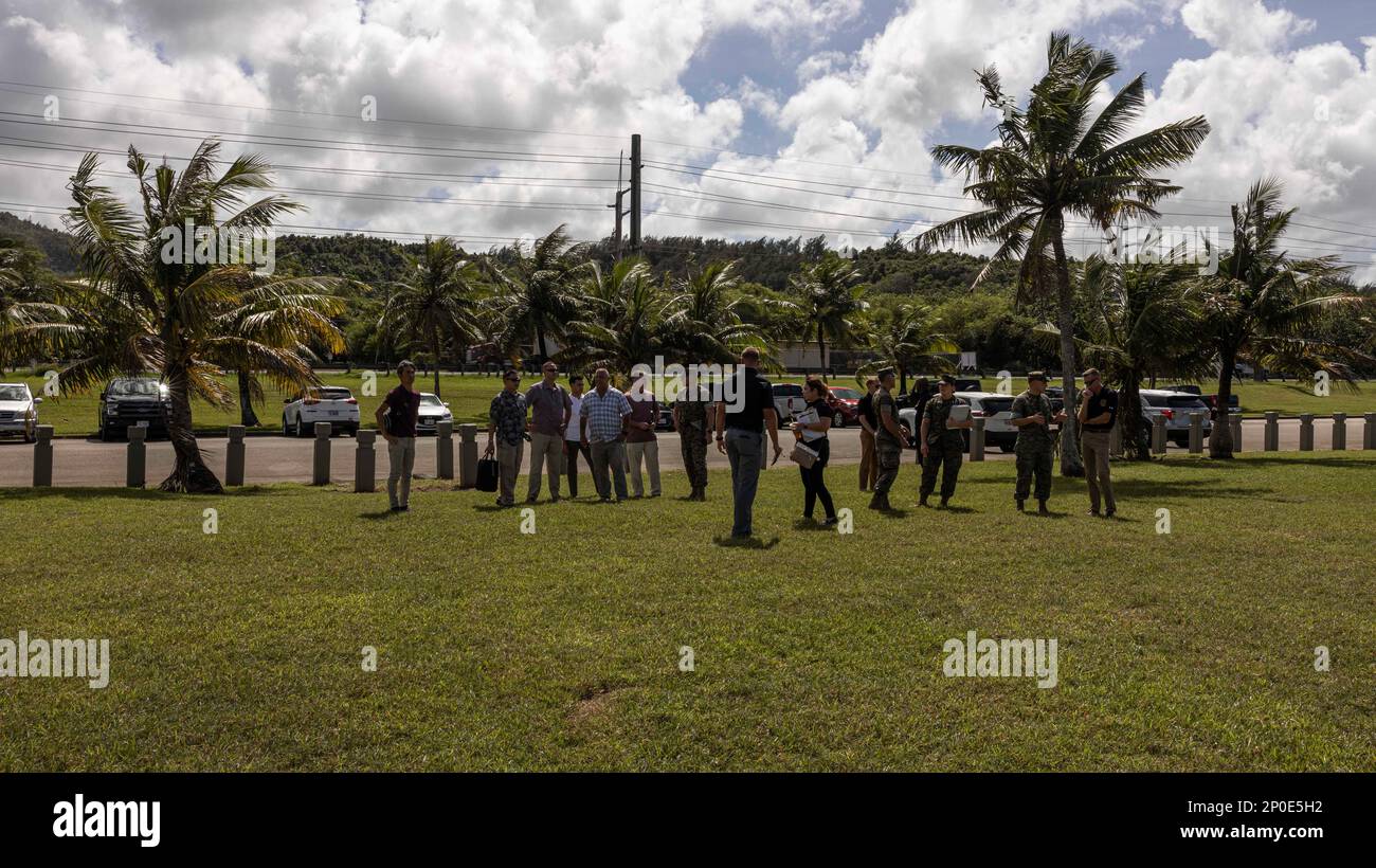 Key leaders and personnel with Marine Corps Installations Pacific and ...