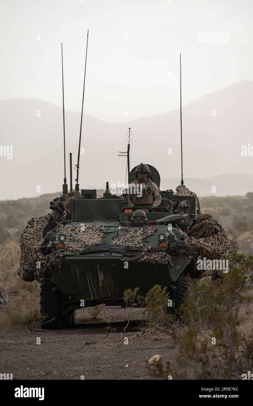 U.S. Marines with 3rd Assault Amphibian Battalion, 1st Marine Division ...