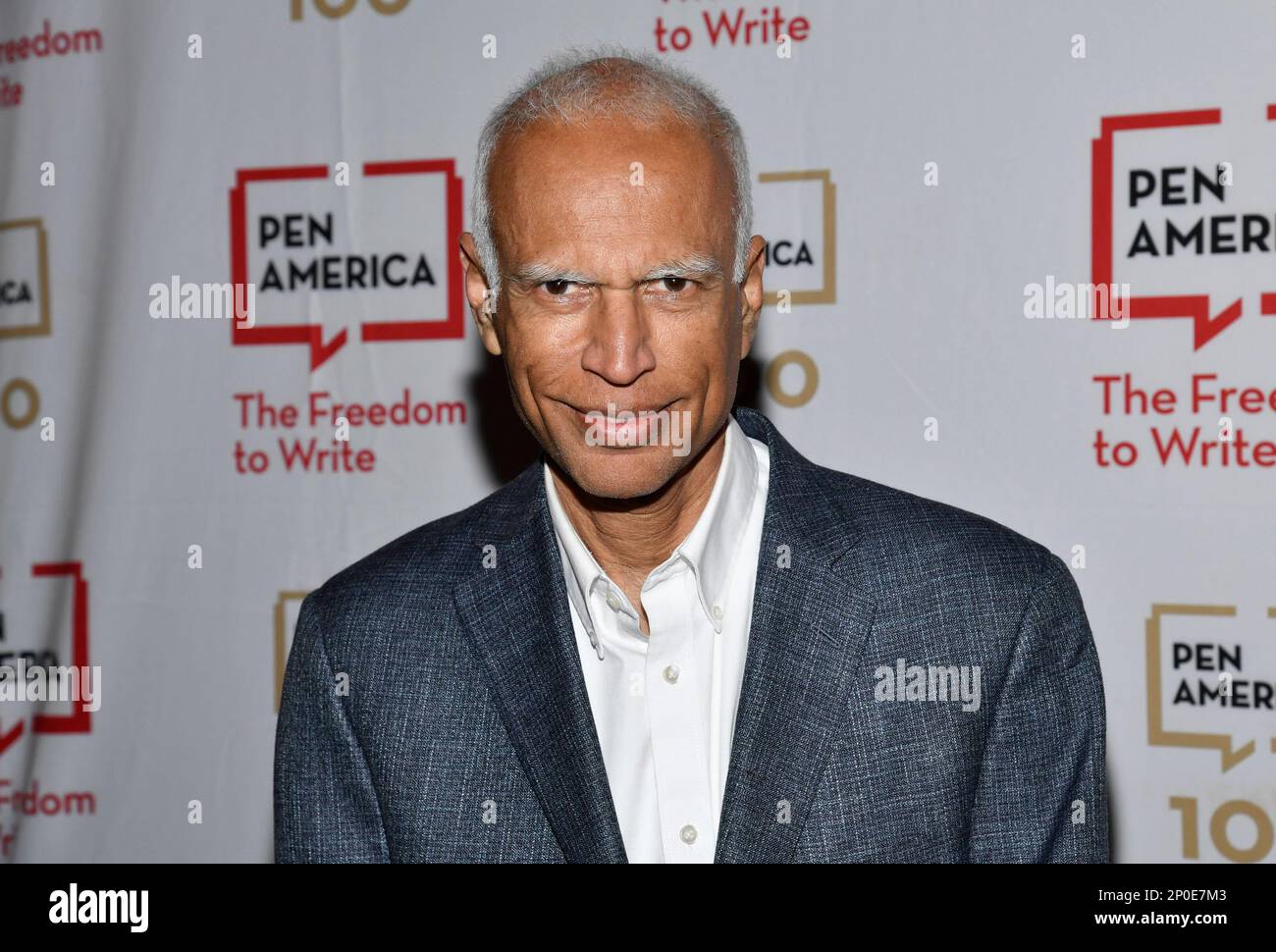 Manil Suri attends the PEN America Literary Awards at The Town Hall on ...