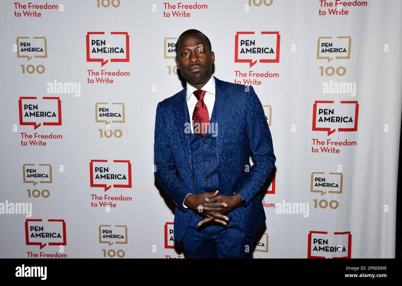 Roger Reeves attends the PEN America Literary Awards at The Town Hall ...