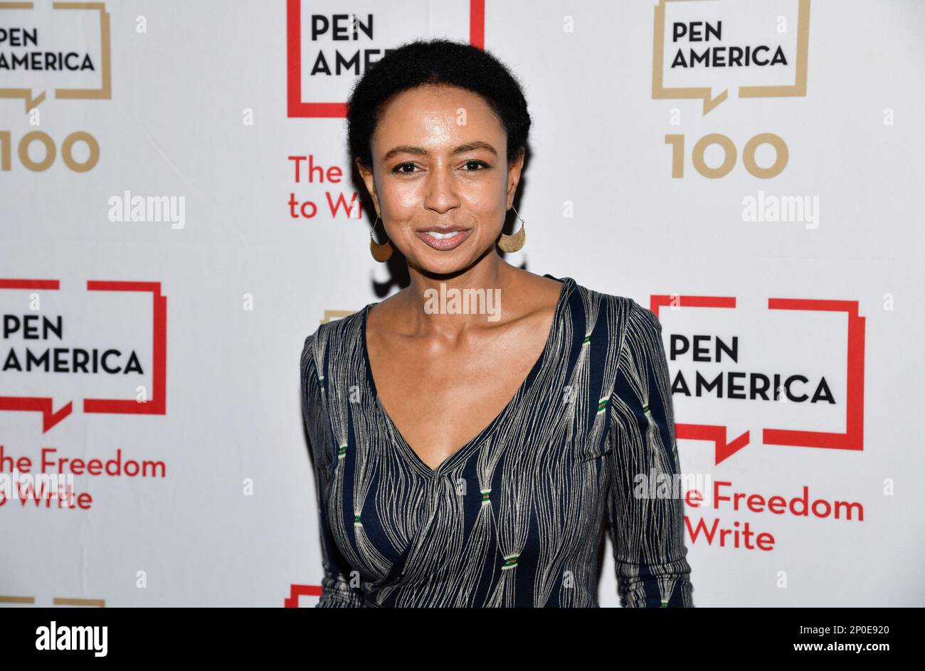 Meron Hadero attends the PEN America Literary Awards at The Town Hall ...