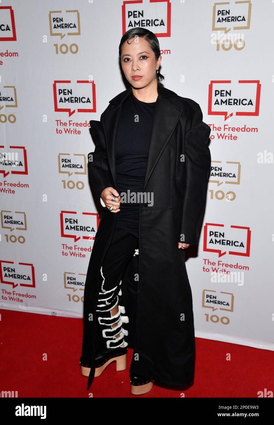 Chef Angela Dimayuga attends the PEN America Literary Awards at The ...