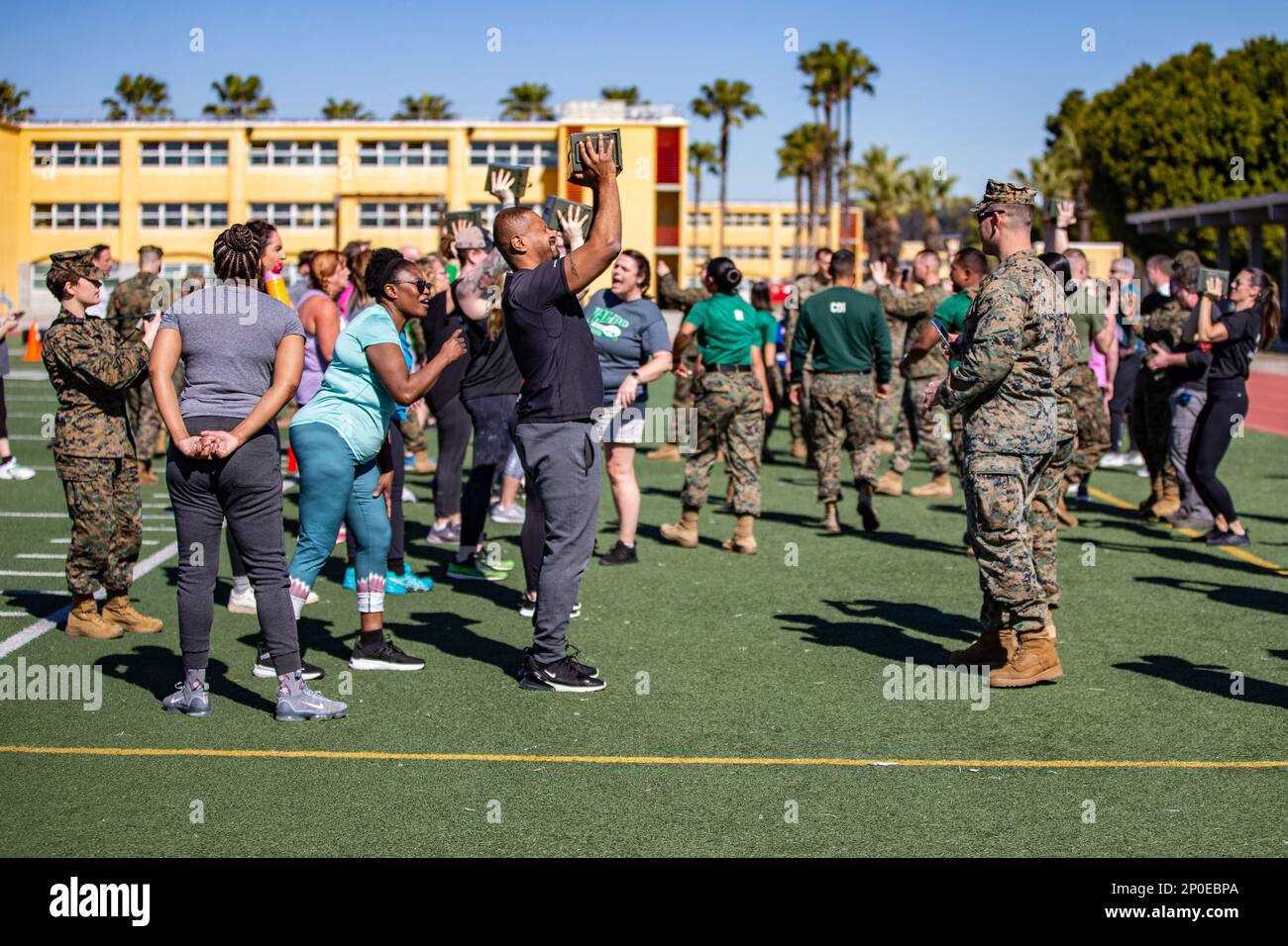 Educators With 9th Marine Corps District Western Recruiting Region