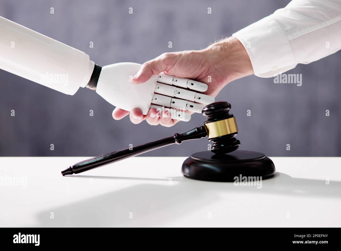 Digital Law Technology. AI Legal Lawyer Intelligence Stock Photo - Alamy