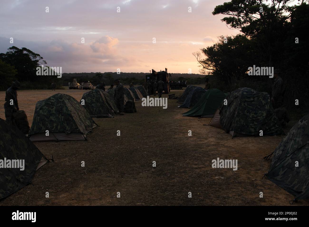 U.S. Marines with Combat Logistics Battalion 31, 31st Marine ...