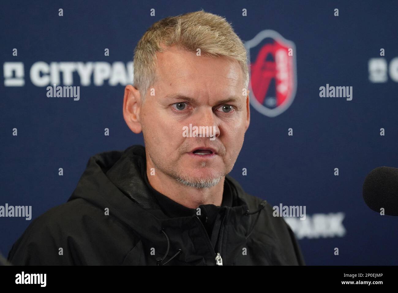 St. Louis, United States. 02nd Mar, 2023. St. Louis CITY SC Head Coach ...