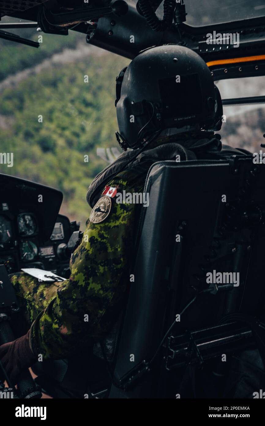 Royal Canadian Air Force (RCAF) Lt. Col. Frederic Guenette, commanding ...