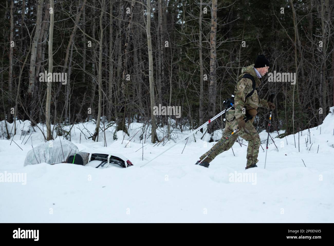 U.S. Air Force Capt. Travis Hunt, the operations flight commander for ...