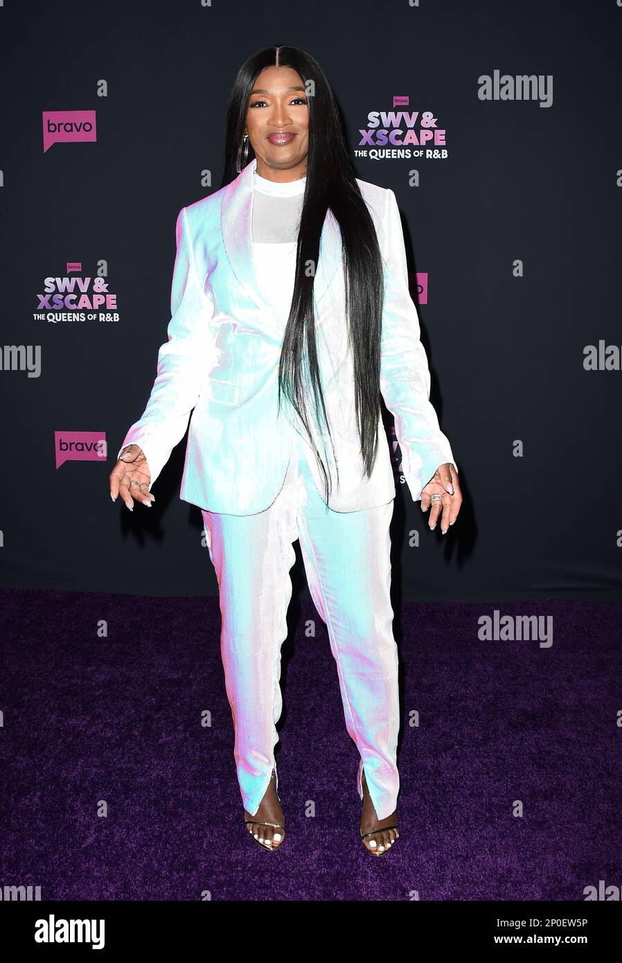 Hollywood, CA on March 2, 2023. Tamara 'Taj' George arriving to Bravo’s ...