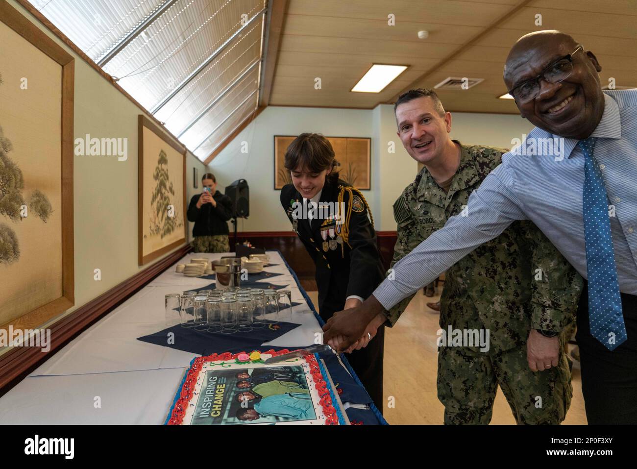 YOKOSUKA, Japan (Feb. 08, 2023) — Cadet Chief Petty Officer Lacey ...