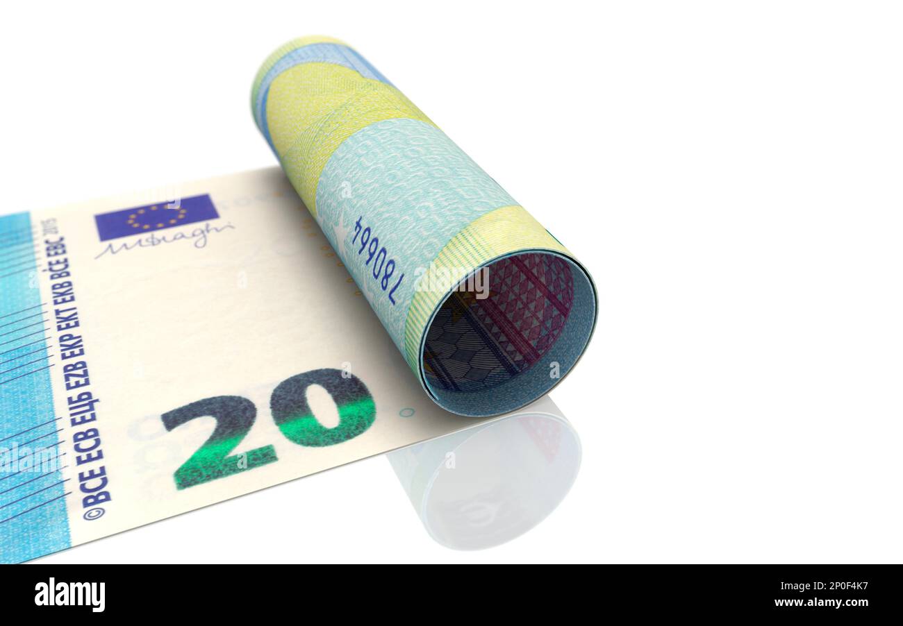 20euro note hi-res stock photography and images - Alamy
