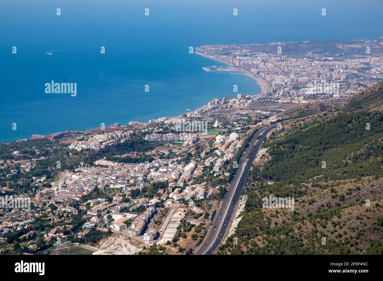 Aerial view benalmadena costa del hi-res stock photography and images ...