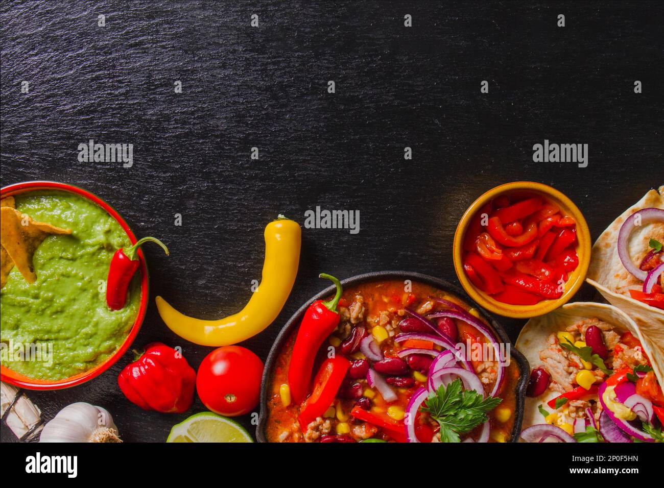 mexican recipe. Beautiful photo Stock Photo - Alamy