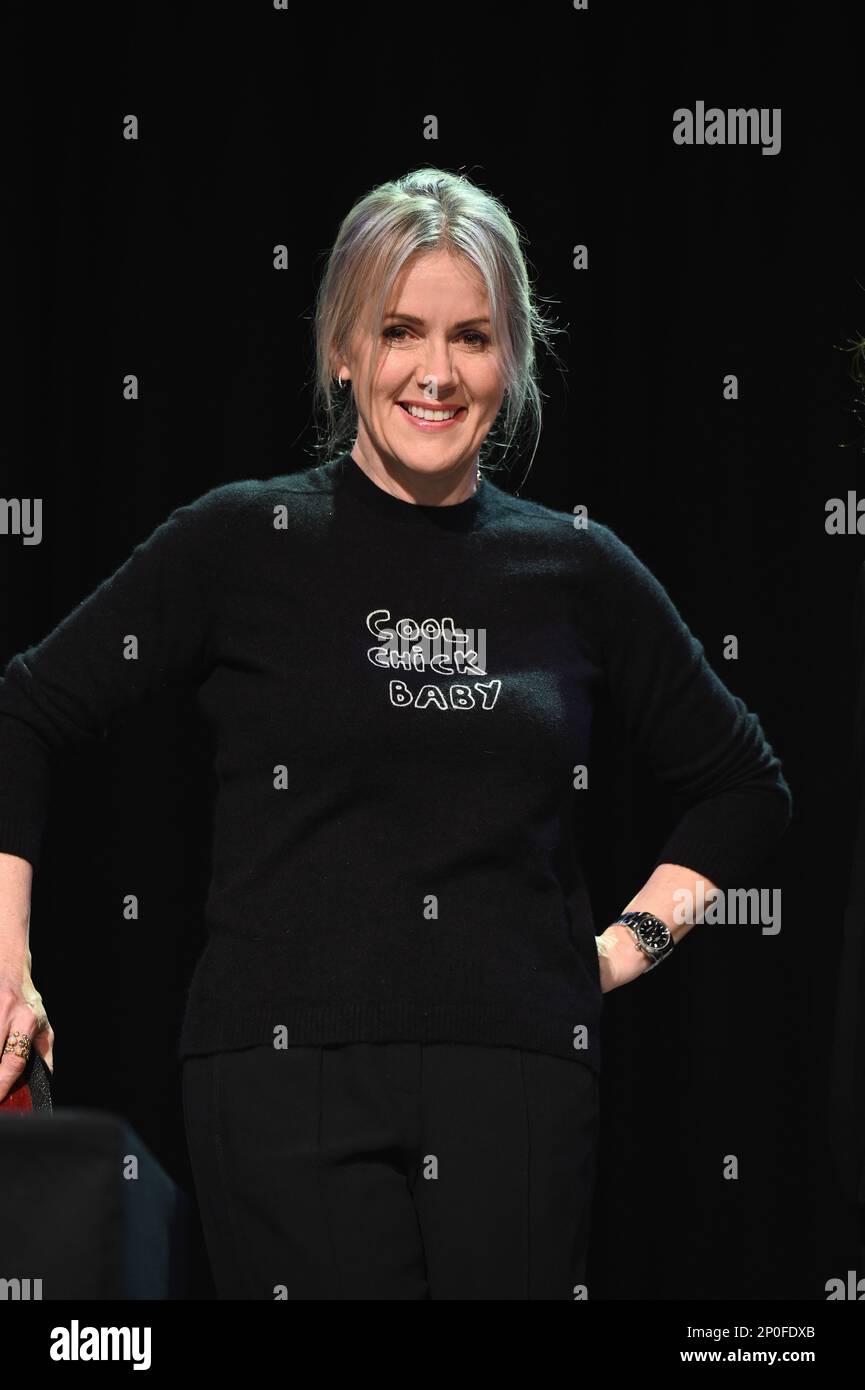 02 March 2023, North Rhine-Westphalia, K·ln: British author Jojo Moyes ...