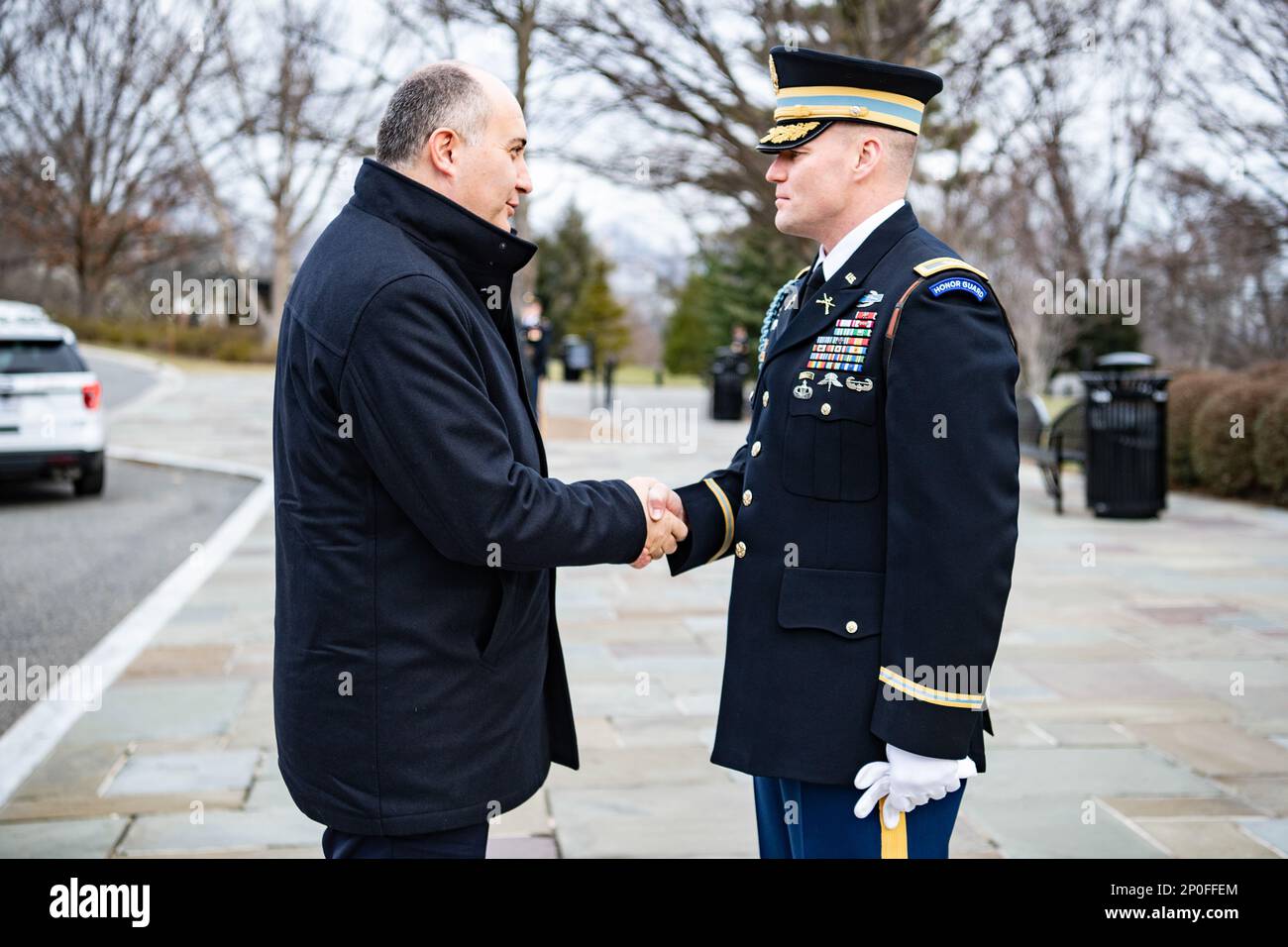 U.S. Army Col. David Rowland, commander, 3d U.S. Infantry Regiment (The ...
