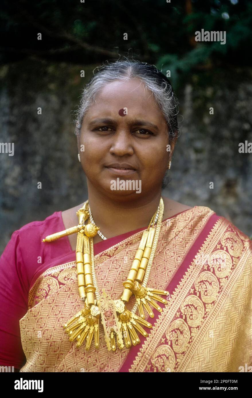 Indian woman, Nagarathar community, Chettinad, Tamil Nadu, India, Asia ...