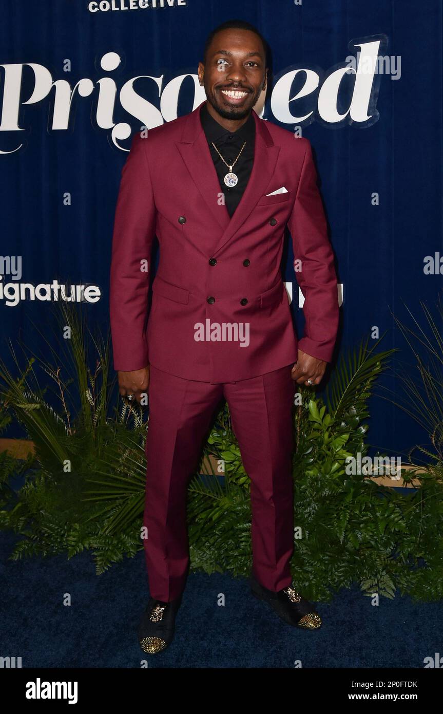 Melvin Jackson Jr. arrives at the premiere of "Unprisoned" on Thursday ...