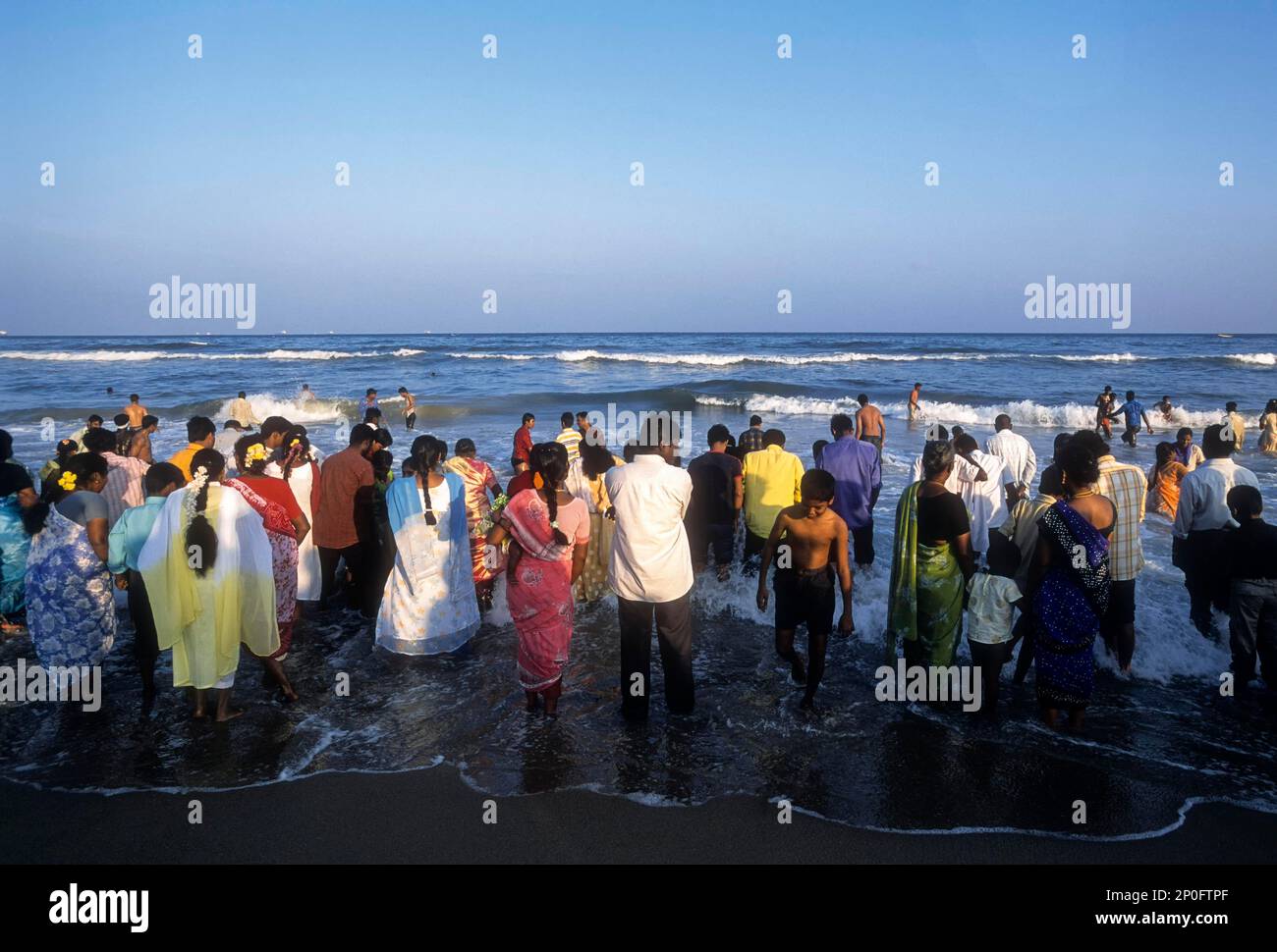 Madras beach marina beach chennai hi-res stock photography and images - Alamy