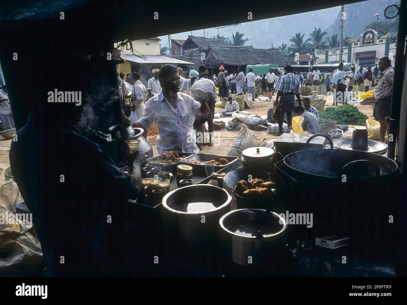 Flower Market at Thovalai near nagarcoil, T. Nadu, India Stock Photo ...
