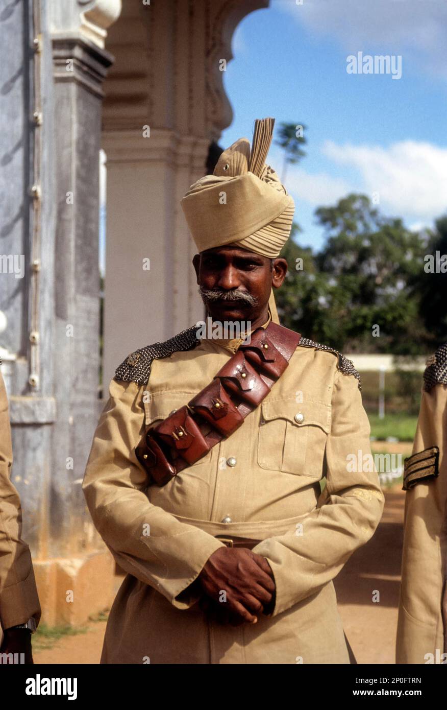 Mysore Palace Guard, Mysuru, Mysore, Karnataka, India Stock Photo - Alamy