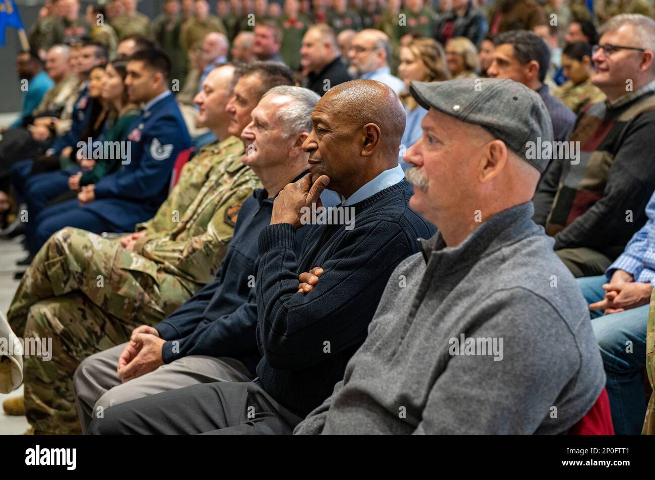 U.S. Air Force Chief Master Sgt. Michael D. Dumas assumes authority of ...