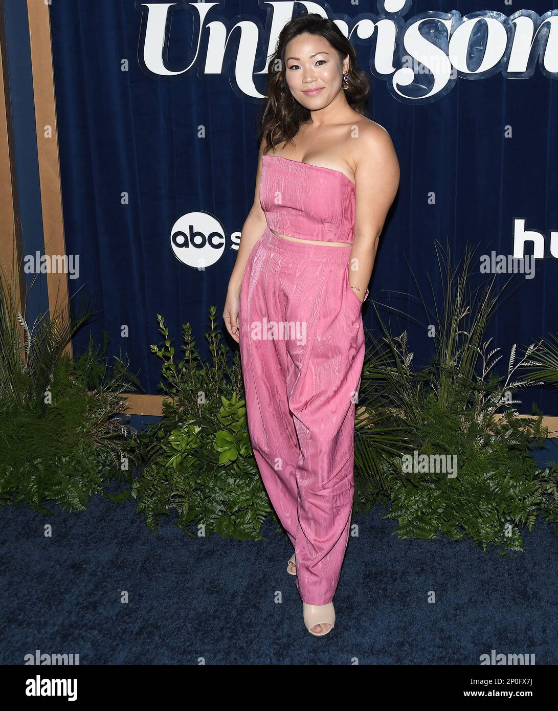 Los Angeles, CA, March 2, 2023. Jee Young Han arrives at the Hulu's UNPRISONED Los Angeles ...