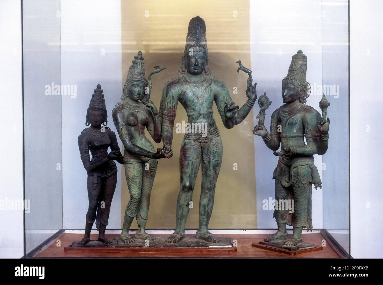 Manakolanathar, Wedding of siva and Parvathi. 11th century bronze ...