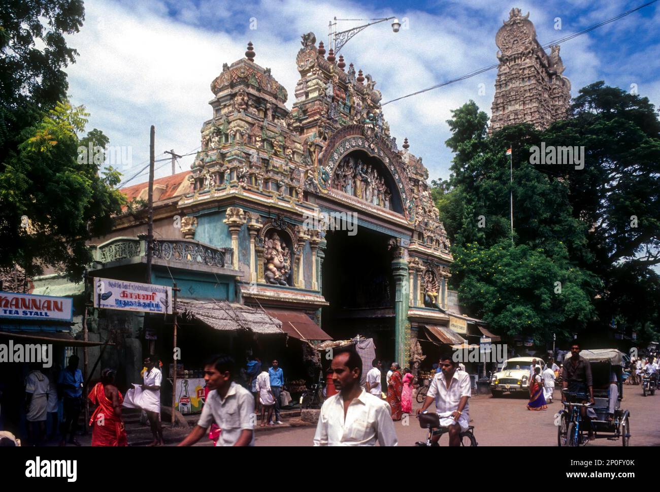 Madurai meenakshi amman temple hi-res stock photography and images - Alamy