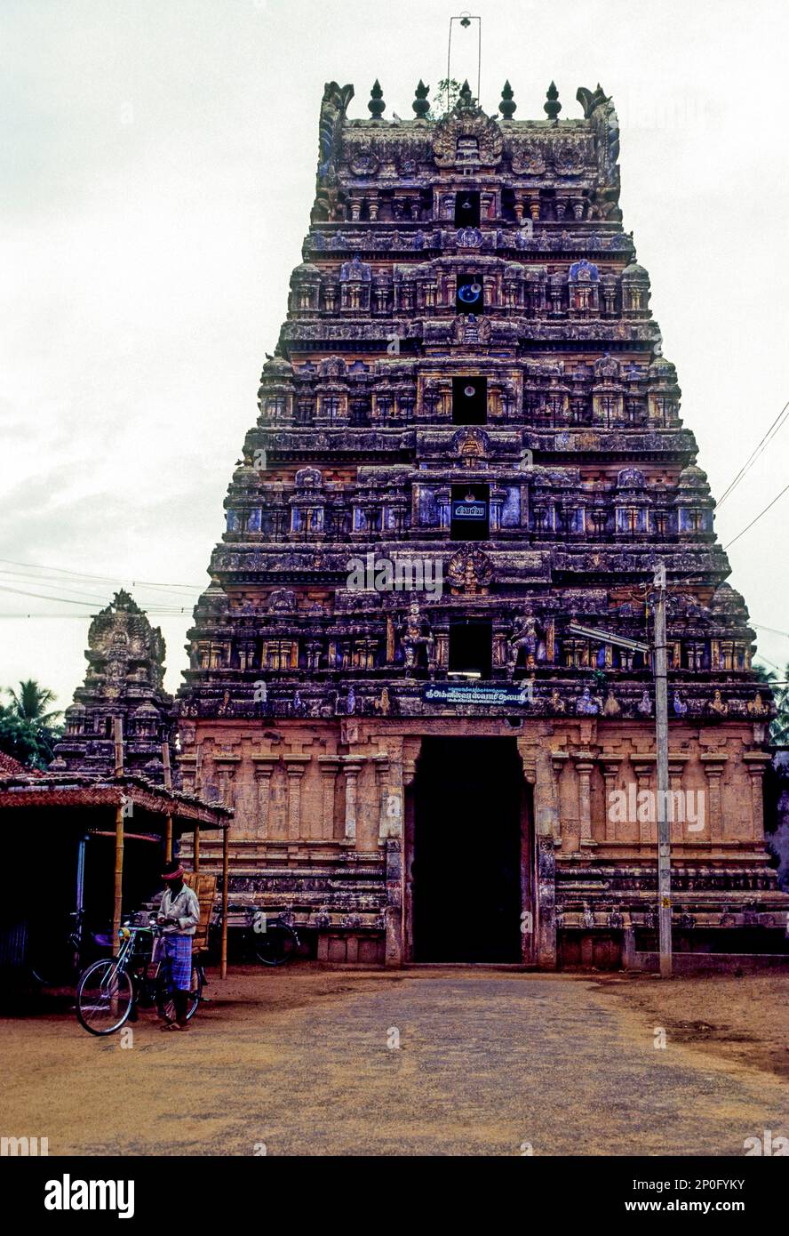 The Agniswarar Temple in Kanjanur near Kumbakonam, Tamil Nadu, South ...