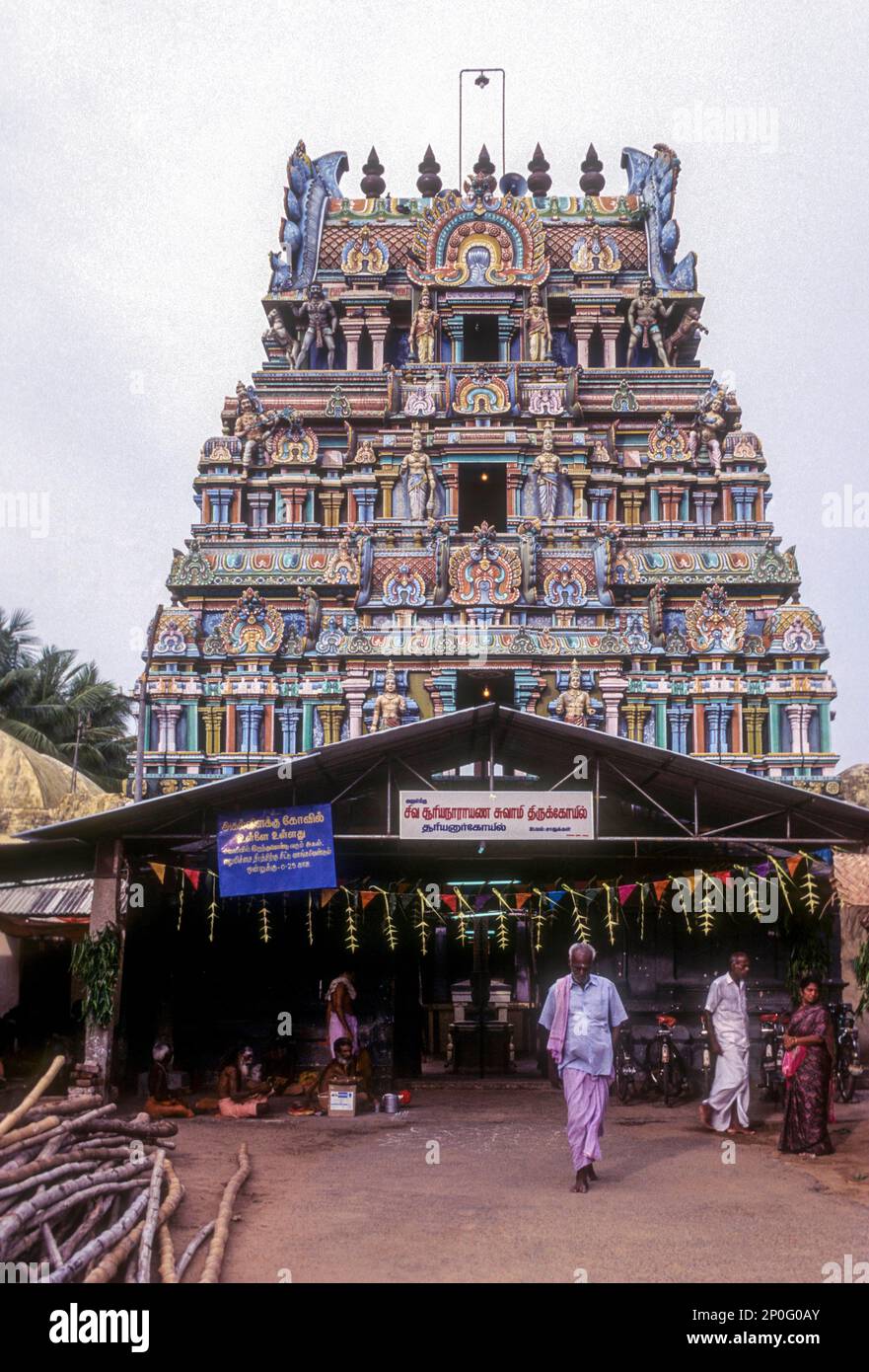 Suryanar Kovil is dedicated to the deity Hindu Sun God in Suryanar ...