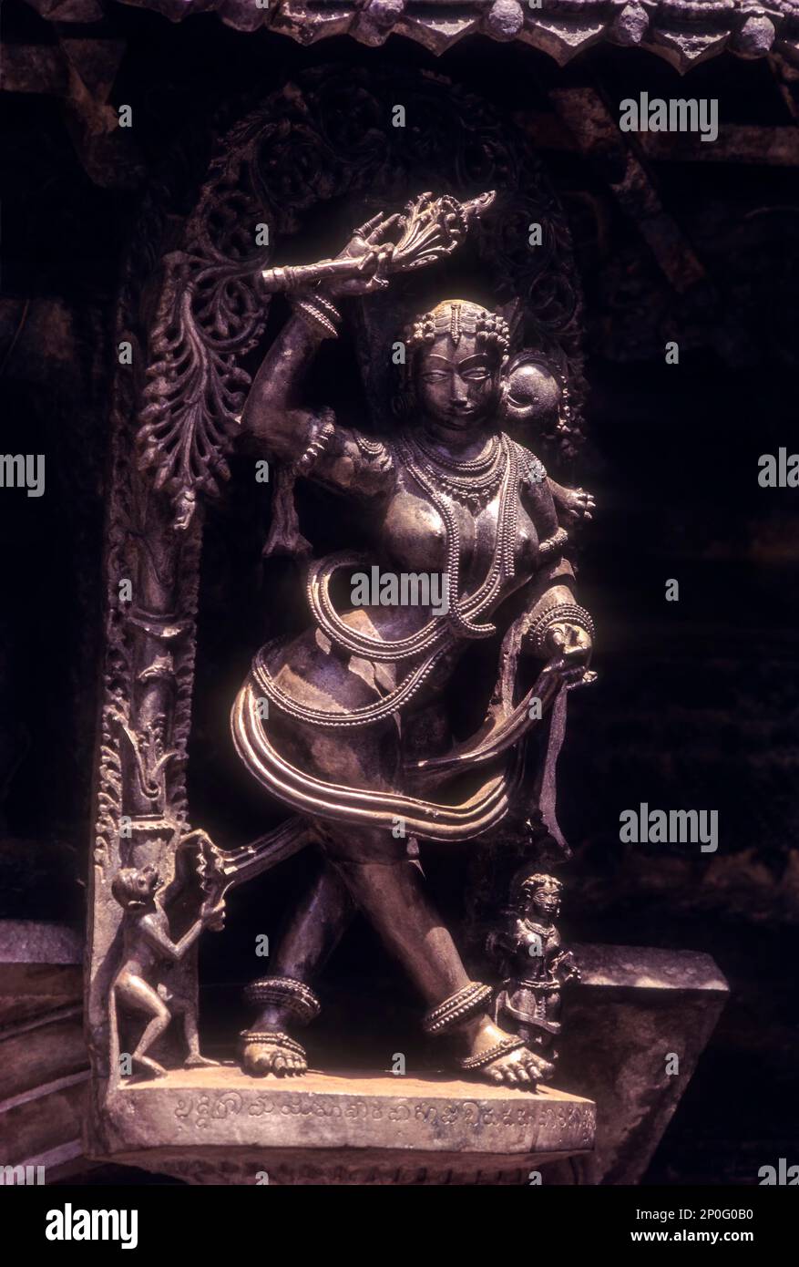 Markatamadini Monkey and Modesty Hasya Rasa Humorous Bracket sculpture ...